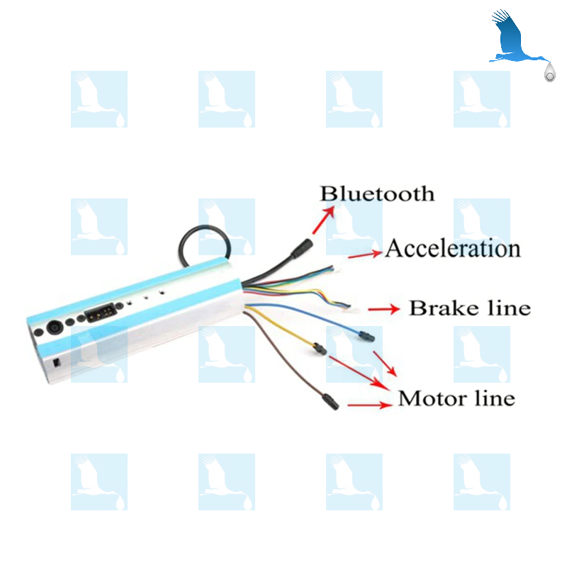 Bluetooth electric scooter dashboard, motherboard, controller and ...